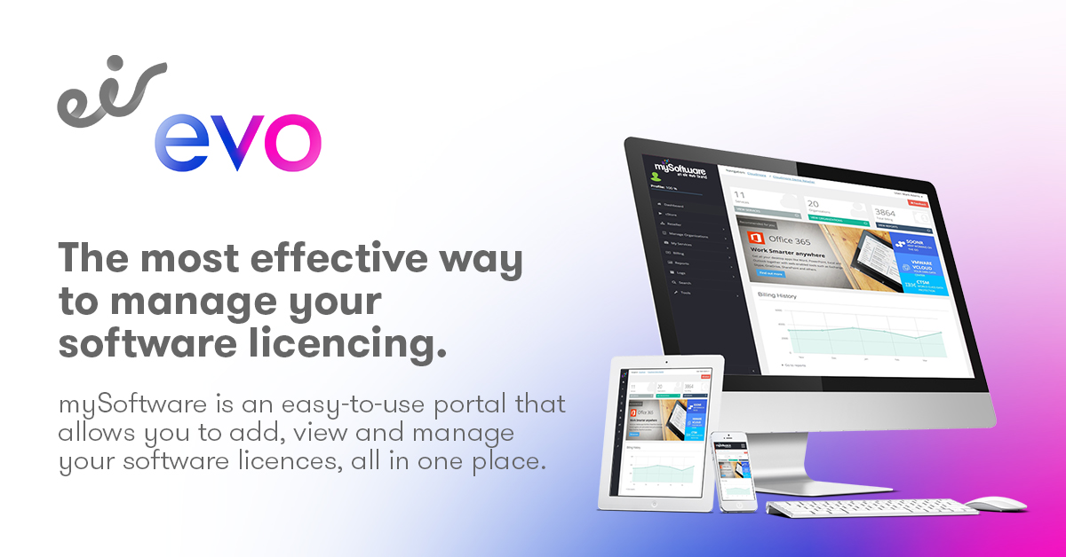 mySoftware Licencing Portal | eir evo